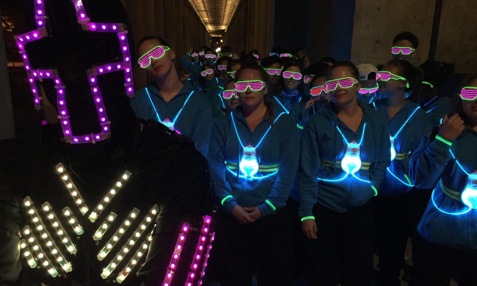 LED Flashmob Berlin • Battle Royal Studios